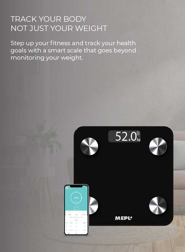 MEPL Smart Weighing Scale SE 263 LB - BLACK – mepl.store