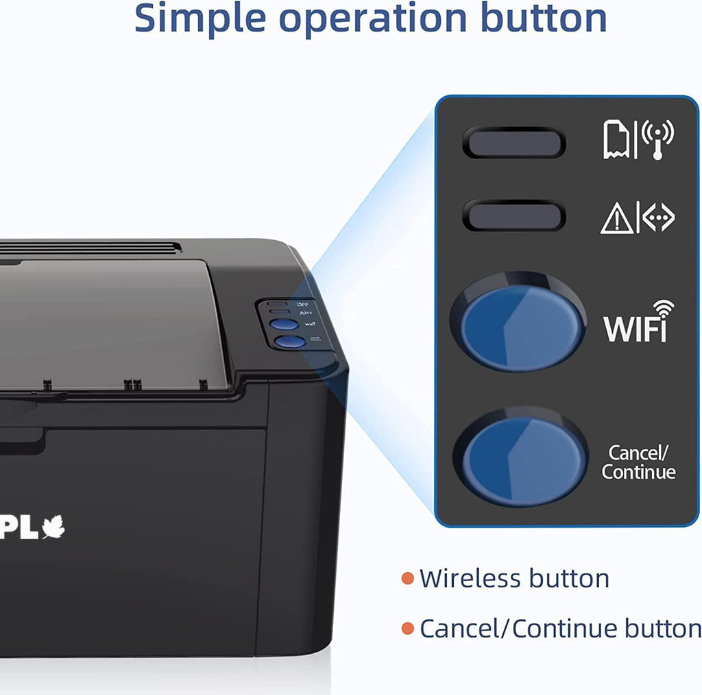 MEPL MP2503W Wi-Fi Laser printer Single Function Monochrome Laser Prin ...