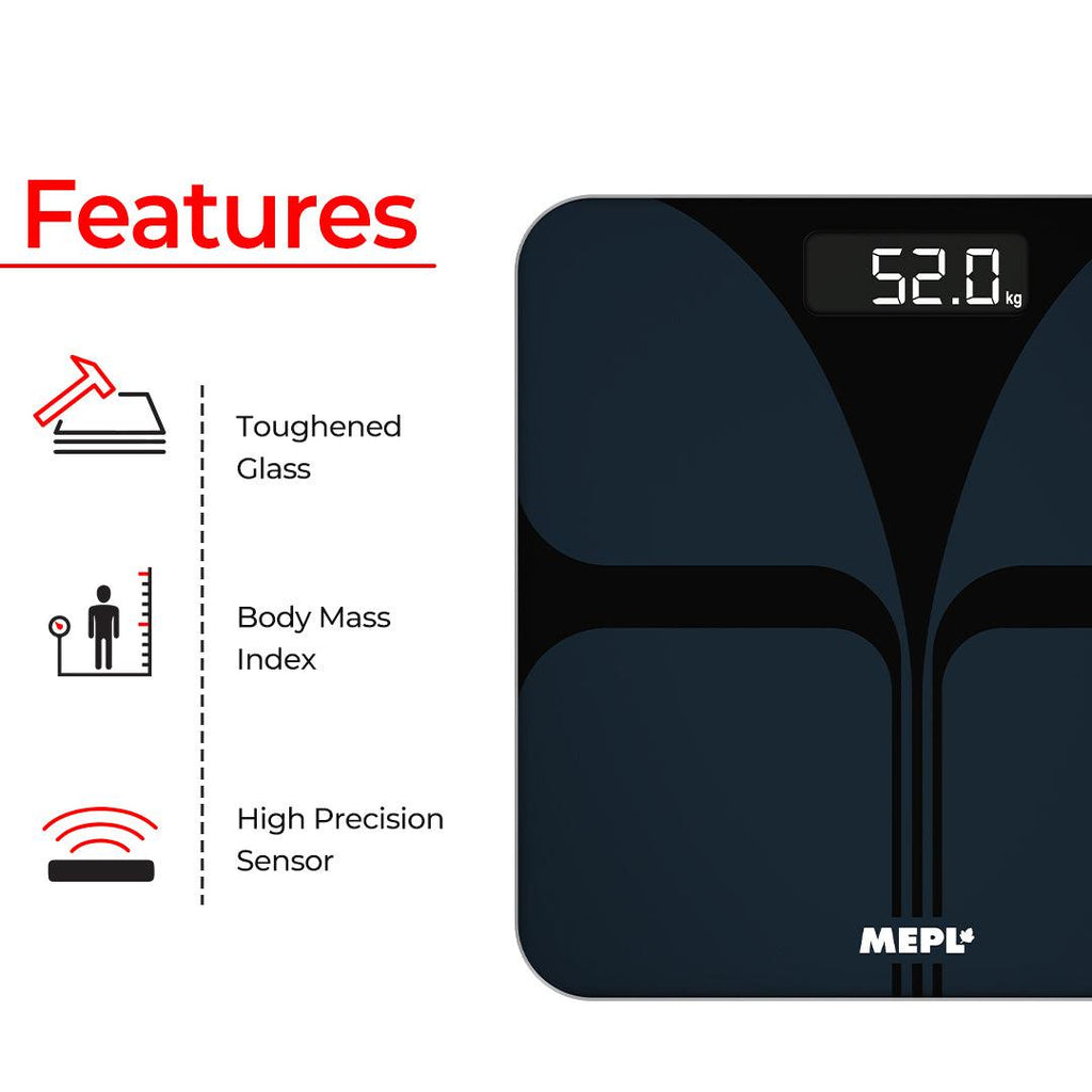 MEPL Smart Bathroom Weighing Scale SE 260 LB – mepl.store