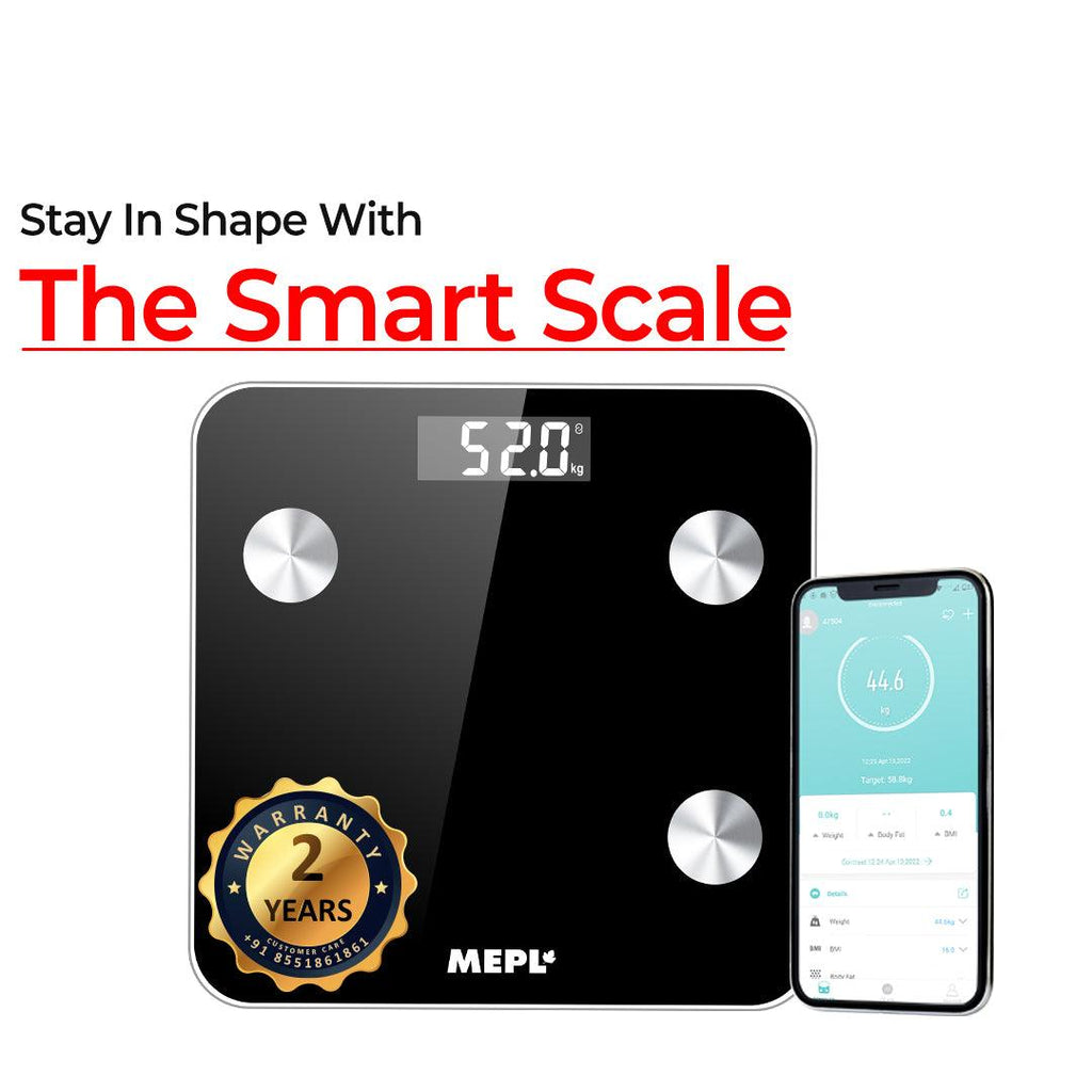 MEPL Smart Weighing Scale SE 263 LB - BLACK – mepl.store