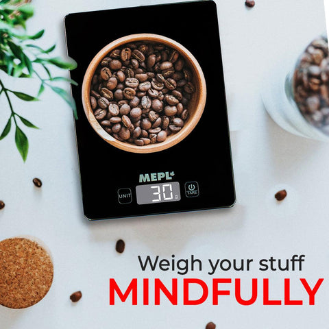 MEPL Electronic Kitchen Weighing Scale SE 610 - BLACK – mepl.store